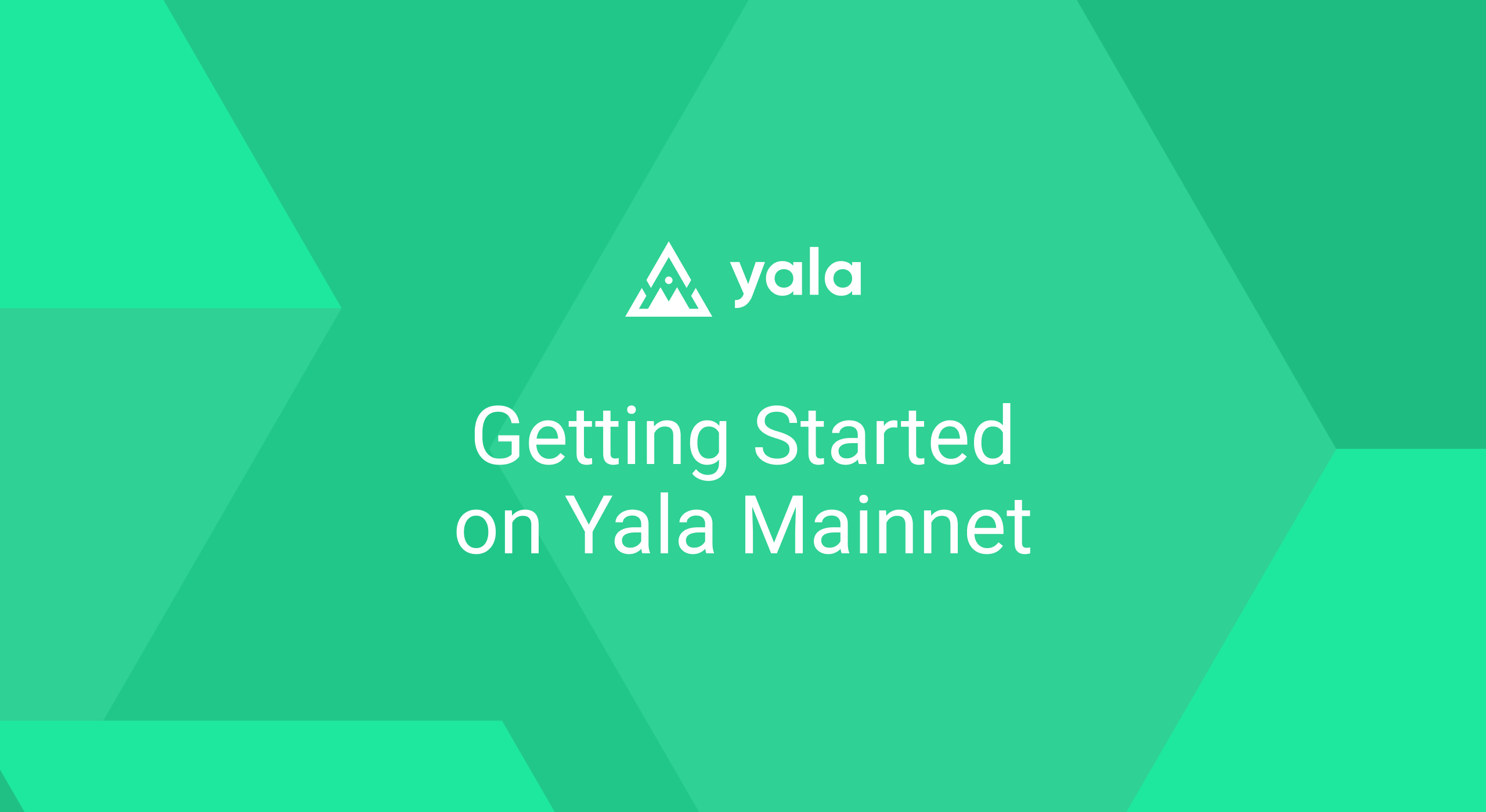 Getting Started on Yala Mainnet